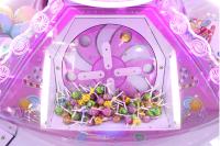 China Coin Pusher Metal Candy Lollipop Vending Machine for sale