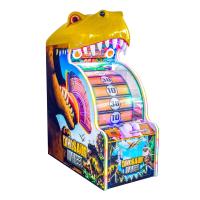 China Arcade Dinosaur Lucky Wheel Ticket Lottery Redemption Game Machine for sale