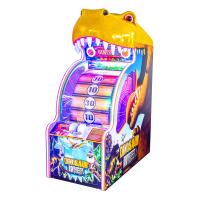 China Arcade Dinosaur Lucky Wheel Ticket Lottery Redemption Game Machine for sale