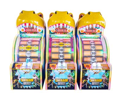 China Arcade Dinosaur Lucky Wheel Ticket Lottery Redemption Game Machine for sale