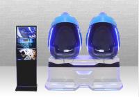 China 2 Seats Simulator Roller Coaster Sparta 9D VR Egg Cinema for sale
