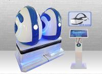 China 2 Seats Simulator Roller Coaster Sparta 9D VR Egg Cinema for sale