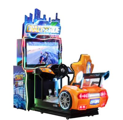 China Video Game Crazy Ride Game Racing Arcade Machine For Holiday Resort for sale