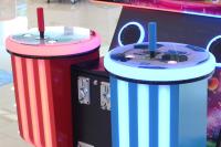 China Theme Park Riding 2P Arcade Football Game Machine for sale