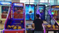 China Acrylic Metal Arcade Basketball Game Machine Monitor STORM SHOT for sale