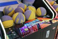 China Acrylic Metal Arcade Basketball Game Machine Monitor STORM SHOT for sale