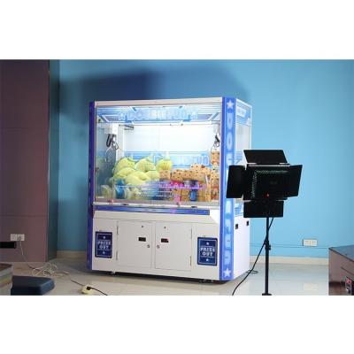 China Club Party Coin Operated Toy Claw Crane Game Machine for sale