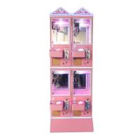 China Anti Shaking Metal Cabinet 4 Player Toy Catcher Machine for sale
