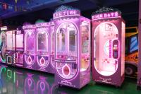 China Metal Coin Operated Plush Toy Crane Machine for sale