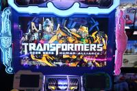 China Interactive 2 Players Transformer Shooting Arcade Machine for sale