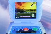China Coin Pusher Kids Arcade Machine With Lighting for sale