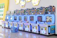 China Coin Pusher Kids Arcade Machine With Lighting for sale