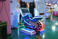 China Coin Operated Racing Motors Kids Arcade Machine With 19 Screens for sale