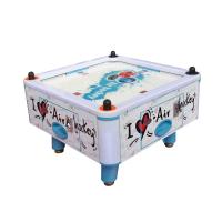 China Mini Kids Game Machine Metal Acrylic Air Hockey Table for sale