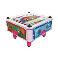 China Mini Kids Game Machine Metal Acrylic Air Hockey Table for sale