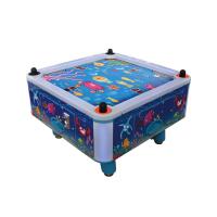 China Mini Kids Game Machine Metal Acrylic Air Hockey Table for sale
