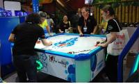 China 4 Player Electronic Game Air Hockey Arcade Machine for sale