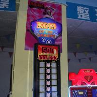 China Hammer Hitting Game Coin Operated Lottery Ticket Game Machine for sale