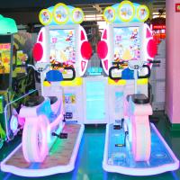 China Coin Operated Cycling Simulator Kids Arcade Machine for sale