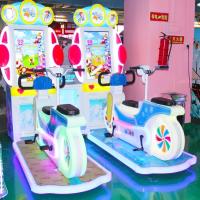 China Coin Operated Cycling Simulator Kids Arcade Machine for sale
