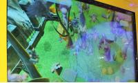 China Indoor Amusement Kids Arcade Machine Step On Screen Game for sale