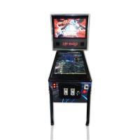 China 66 Games Wooden Virtual Pinball Game Machine With 32