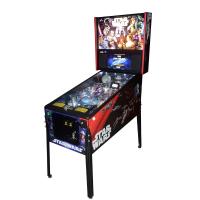 China 66 Games Wooden Virtual Pinball Game Machine With 32