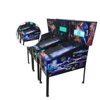 China 66 Games Wooden Virtual Pinball Game Machine With 32