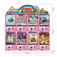 China 80W Eggshell Capsule Toy Machine , Amusement Gashapon Kids Arcade Machine for sale