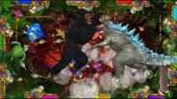 China Fish Pinball Game Machine Ocean King 4 Plus Godzilla Vs Kong for sale