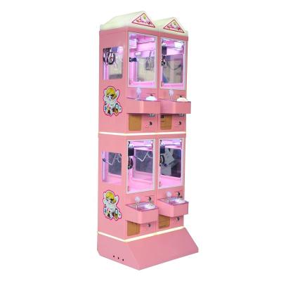 China Playground 4 Player Arcade Toy Grabber Doll Crane Machine for sale