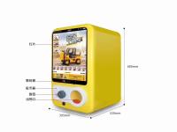 China Shopping Mall 100mm Toy Capsule Souvenir Vending Machine Dispenser for sale