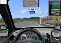 China SGS Car Learning Simulator , Training Car Driving Simulator Steam for sale