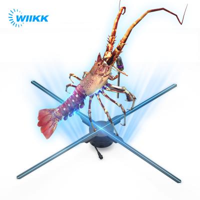 China Diameter 1m 3D LED Holographic Projector Fan 650r/Min For Advertising for sale