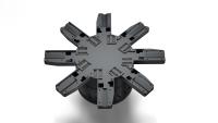 China Huge Size LED Hologram Fan Outdoor Waterproof 3D LED Fan 150CM / 180CM for sale