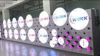 China 680*680 Large View 3D Hologram Fan Display100cm Size With CE FCC ROHS for sale
