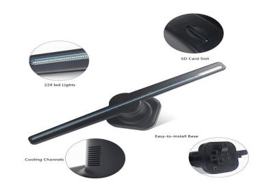 China Suspended Image 3D Advertising Fan Hologram Product Display <0.1W Standby Power for sale