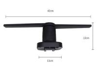 China Suspended Image 3D Advertising Fan Hologram Product Display <0.1W Standby Power for sale