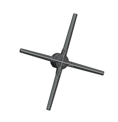 China Wiikk 65cm 3D Advertising Fan Mini Hologram Projector By WIFI Content Upload for sale