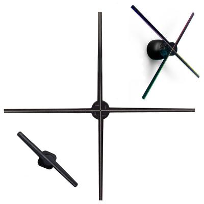 China WIFI Content Upload 3D LED Hologram Display Fan With CE FCC ROHS KC Approval for sale