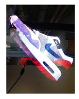 China Higher Resolution Spinning LED Hologram Projector For Clothing Store Waterproof for sale