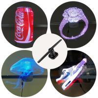 China High Resolution Hologram Video Projector , 3d Spinning Led Display Support Wifi for sale