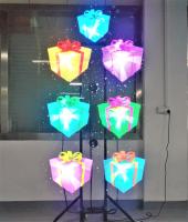 China 650 Round Per Min Led Advertising Fan 65CM High Resolution WIFI For Shopping Mall for sale