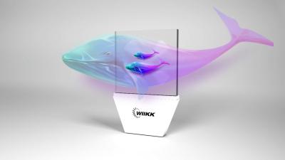 China 100cm big size hologram projector 3d holographic projection hologram display，3d hologram display，3d hologram advertising for sale