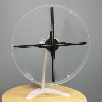 China 52CM 3D Advertising Display Fan 4 Blades 800r/Min With Wifi Bluetooth for sale
