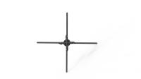 China 130W 650rpm/min 100cm Advertising Hologram 3d Fan for sale