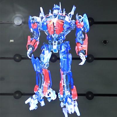 China Remote Control Wifi RMVB FCC MSDS 3d Holographic Led Fan for sale