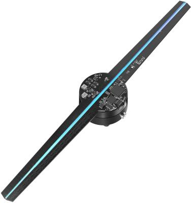 China Wifi APP Z2 43cm 15W Led Hologram Fan Support Splicing for sale
