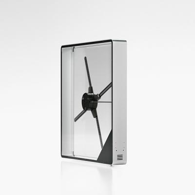 China 65cm Bluetooth 1600*960 60W 3D Advertising Fan With Cover Box for sale
