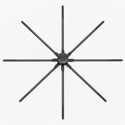 China 400W 180CM 3D Hologram Fan Display 2048×2880 Dpi Hologram Advertising Fan for sale
